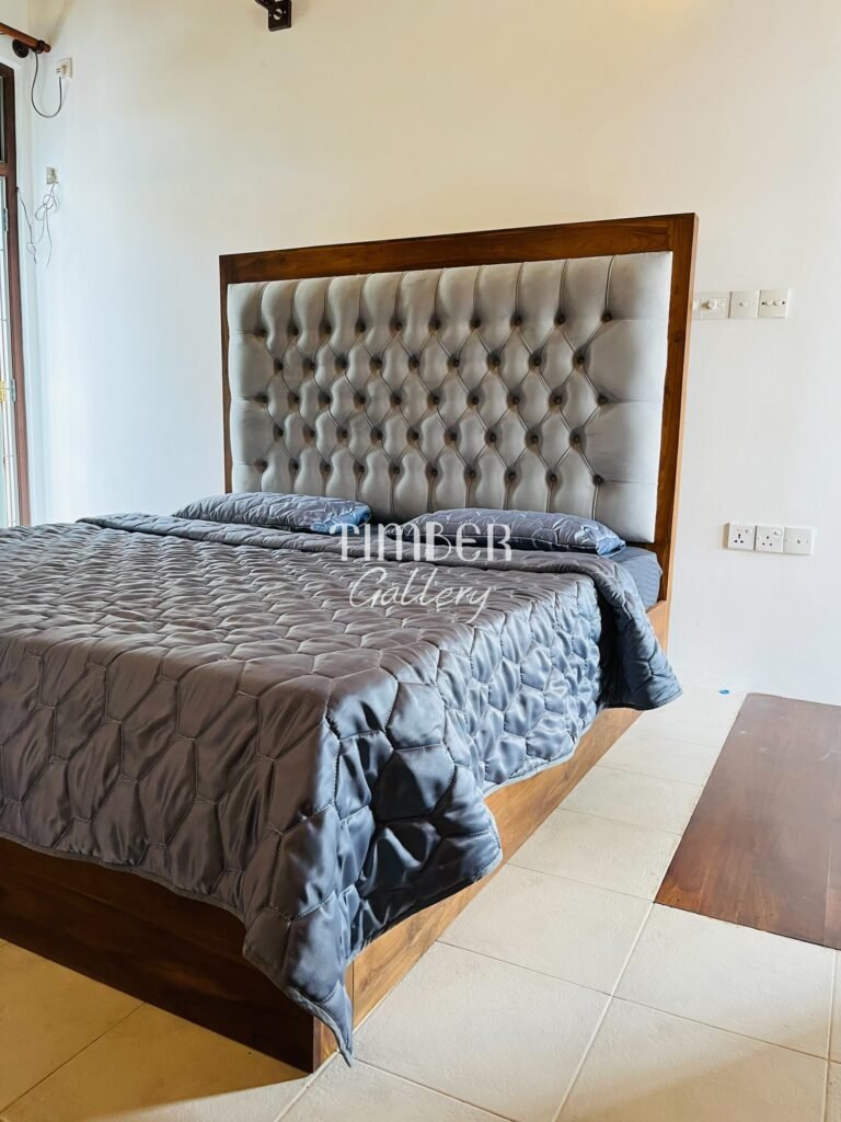 Teak Cushion bed 6 by 6.5 feet – Timber Gallery